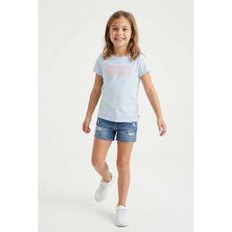 Levi's Kids M&auml;dchen Levi's Kids T-Shirt &raquo;LVG BATWING TEE&laquo; for GIRLS blau 6 (116)