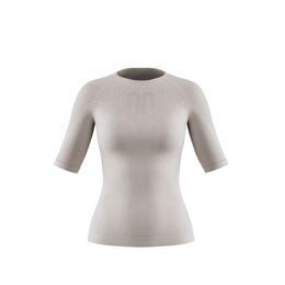 Bauerfeind Sports Compression Shirt Short Sleeve Bekleidung Damen grau