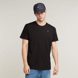 G-Star Raw G-Star Herren G-STAR T-Shirt &raquo;Base-S T-Shirt&laquo; mit kleinem Logo-Detail schwarz M (48/50)