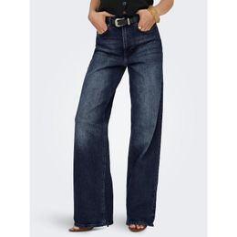 Only Damen Only High-waist-Jeans &raquo;ONLJUICY HW WIDE DNM REA929 NOOS&laquo; blau 31, L&auml;nge 30