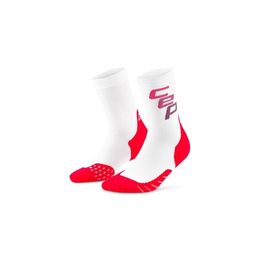 CEP Run Edt. Steps Mid Cut Socks Bekleidung Herren white/pink
