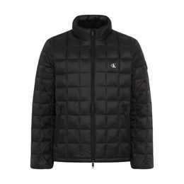 Calvin Klein Jeans Herren Steppjacke Stehkragen, 2-Wege-Zipper, modische Steppung XL