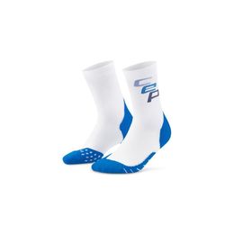 CEP Run Edt. Steps Mid Cut Socks Bekleidung Herren white/blue