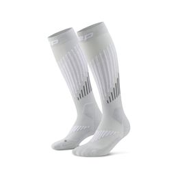 CEP Core Run Merino Tall Socks Bekleidung Damen grau