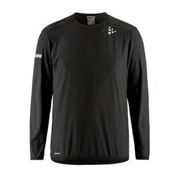 Craft Pro Hypervent LS Wind Top 2 Bekleidung Herren schwarz