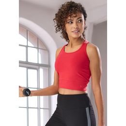 H.I.S. H.I.S Damen Crop-Top rot M (40/42)
