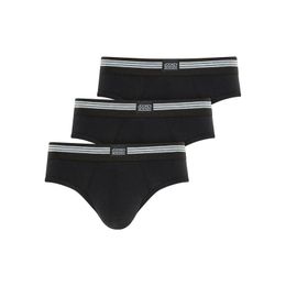 Jockey Herren Slip &raquo;Cotton Stretch&laquo; ohne Eingriff, elastisch, bequem schwarz XXL