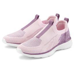 active by Lascana Lascana Active M&auml;dchen LASCANA ACTIVE Sneaker &raquo;Turnschuhe, Slip-On-Sneaker, Slipper, Freizeitschuh,&laquo; ultraleicht und bequem zum Reinschl&uuml;pfen VEGAN 