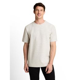 Tom Tailor Herren Tom Tailor Kurzarmshirt Sommershirt mit feinen Streifen M