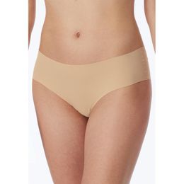 Schiesser Damen Panty &raquo;Invisible Light&laquo; flache Seitenn&auml;hte, Single Jersey, geschnittene Kanten rosa 36
