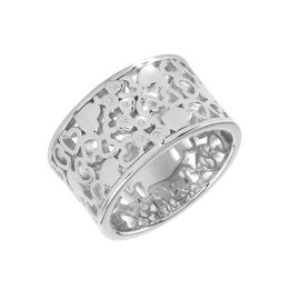 Firetti Damen Fingerring &raquo;Schmuck Geschenk Silber 925 Silberring Herzen&laquo; Made in Germany - mit Zirkonia (synth.) silber 58, Silber 925 (Sterlingsilber
