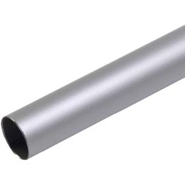 Liedeco Gardinenstange &raquo;Power&laquo; &Oslash; 20 mm 1 l&auml;ufig-l&auml;ufig Fixma&szlig; grau Metall B/L: 120cm &Oslash; 20mm, 1 l&auml;ufig