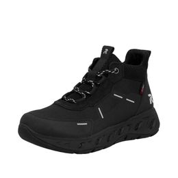 Rieker Damen Schn&uuml;rboots Outdoorboots, Schn&uuml;rstiefelette, Plateausneaker mit TEX-Membrane 36
