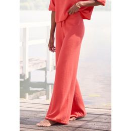 ELBSAND Damen Loungehose aus hochwertigem Feinstrick, Loungewear 32/34, N-Gr