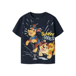 name it Jungen T-Shirt &raquo;NMMMACAS PAW SS NREG TOP CPLG&laquo; Baumwollmischung, regular fit 104