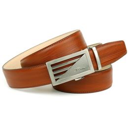 Anthoni Crown Herren Lederg&uuml;rtel braun 110