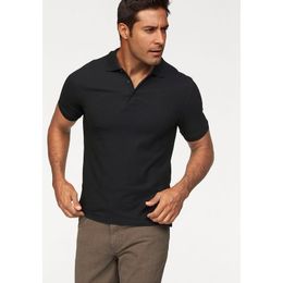 Fruit of the Loom Herren Fruit of the Loom Poloshirt Piqu&eacute;, unifarben schwarz XXL (60/62)