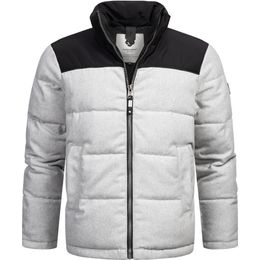 Ragwear Winterjacke 'Waldess' Herren Gr&ouml;&szlig;e XXXL silbergrau / schwarz