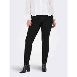 Only Carmakoma Damen Only CARMAKOMA Skinny-fit-Jeans &raquo;CARSALLY REG SK DNM BJ030&laquo; schwarz 50, L&auml;nge 32