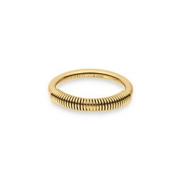 Liebeskind Berlin Damen Fingerring &raquo;Twist&laquo; 56, Edelstahl, 2mm
