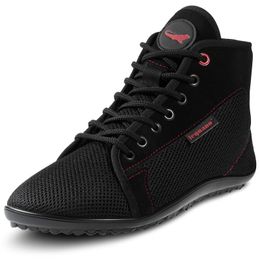 Leguano Herren Barfu&szlig;schuh &raquo;AKTIVE ALASCO&laquo; , Bequemschuh, Schn&uuml;rboots f&uuml;r das Barfu&szlig;-Lauferlebnis schwarz 36