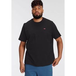 LEVI'S&reg; PLUS Levi's Plus Herren Levi's Plus T-Shirt &raquo;LE BIG ORIGINAL HM TEE&laquo; mit Logo Stickerei schwarz 4XL (72/74)