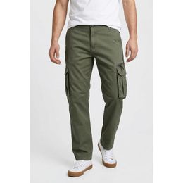 Jack & Jones Jack & Jones Herren Cargohose &raquo;JPSTKANE DOVER ZIP CARGO SN&laquo; mit Seitentaschen gr&uuml;n 31, L&auml;nge 34