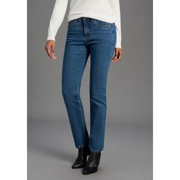 Arizona Damen Gerade Jeans &raquo;Comfort-Fit&laquo; High Waist blau 36, N-Gr