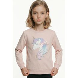 name it Damen Sweatshirt &raquo;NMFKISA LS SWEAT UNB BOX&laquo;, Baumwollmischung, regular fit 104