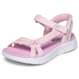 Skechers M&auml;dchen Sandale &raquo;GO WALK FLEX SANDAL&laquo; Sommerschuh mit Klettverschluss, Gr&ouml;&szlig;enschablone zum Download rosa 31