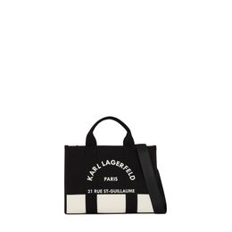 K by KARL LAGERFELD Karl Lagerfeld Shopper 'Rue ST-Guillaume' Damen Gr&ouml;&szlig;e One Size creme / schwarz