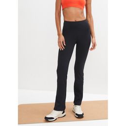 bonprix Damen bonprix Trainingstights &raquo;Shaping Sport-Hose mit Tasche, ausgestellt&laquo; aus schnelltrocknendem Super-Stretch-Material, mit elastischem Bund