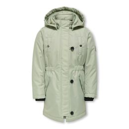 Kids Only M&auml;dchen KIDS Only Parka &raquo;KOGIRIS FUR PARKA OTW NOOS&laquo; mit Kapuze Kunstfaser, regular fit gr&uuml;n 164