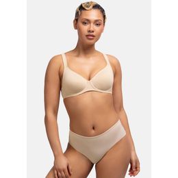 Dorina B&uuml;gel-BH &raquo;Lindsay&laquo; nahtlos, weiche Cups, bequem beige 80, Cup C B&uuml;gel-BH