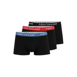 Tom Tailor Boxershorts Herren Gr&ouml;&szlig;e M hellblau / rot / schwarz