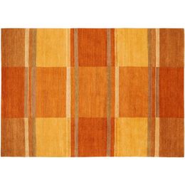 OCI DIE TEPPICHMARKE Wollteppich &raquo;Sensation Soya&laquo; rechteckig 6 mm H&ouml;he handgekn&uuml;pft, Nepal, reine Wolle, Wohnzimmer rosa Seide, Wolle B : 200cm 1 Stk.