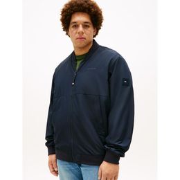 Tommy Hilfiger Big & Tall Tommy Hilfiger Big & Tall Herren Bomberjacke &raquo;BRANDED BOMBER&laquo; ohne Kapuze Regular fit f&uuml;r gro&szlig;e Gr&ouml;&szlig;en blau 4XL