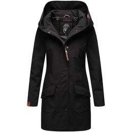Marikoo Raincoat 'Mayleen' female size XXXL Black