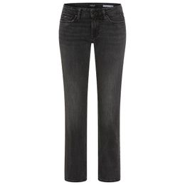 Replay Damen Bootcut-Jeans &raquo;NEW LUZ&laquo; mit gesticktem R an der Ges&auml;&szlig;tasche 32, L&auml;nge 32