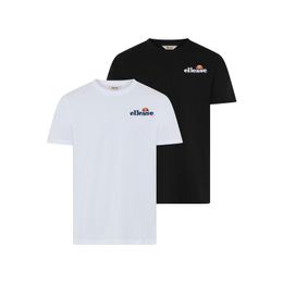 Ellesse Herren T-Shirt &raquo;Packung&laquo; Packung, 2 Packung mit 2 Teilen, aus Baumwolle XL