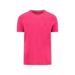 Fynch-Hatton Herren Fynch-Hatton T-Shirt mit Logo-Stickerei pink S