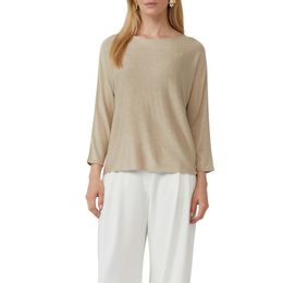 s.Oliver BLACK LABEL Damen s.Oliver BLACK LABEL Strickpullover mit Glitzergarn beige 34