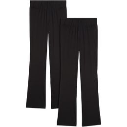 bonprix Damen bonprix Leggings aus Baumwolle, mit Elasthan-Anteil, Slim Fit Passform 40/42 (M), N-Gr