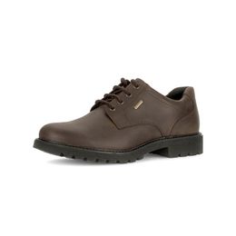 Gabor Herren Schn&uuml;rschuh Basicschuh mit wasserdichter GORE TEX-Membrane, Weite G (=weit) braun 8 (42)