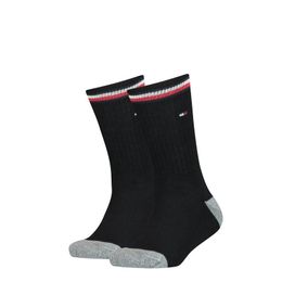 Tommy Hilfiger Herren Socken &raquo;TH KIDS ICONIC SPORTS SOCK 2P&laquo; 2 Paar schwarz 31-34