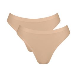 Sloggi Damen Sloggi Tai-Slip &raquo;GO Sense&laquo; Modalmix, weich, elastisch, flache Kanten beige XXL