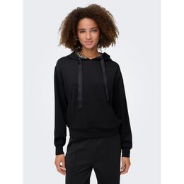 Only Damen Only Kapuzensweatshirt &raquo;ONLALINA LIFE LEO DETAIL HOOD BOX SWT&laquo; XS