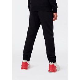 Champion Jungen Jogginghose &raquo;ICONS Straight Hem Pants&laquo; f&uuml;r Kinder, mit Rei&szlig;verschluss, aus Baumwolle und Polyester S (128/134), N-Gr