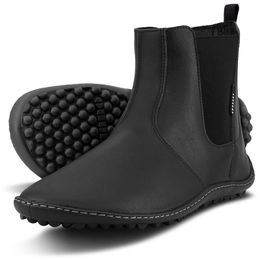 Leguano Damen Barfu&szlig;schuh &raquo;BAREBOOT&laquo; , Schlupfschuh, Flats, Boots f&uuml;r das uneingeschr&auml;nkte Barfu&szlig;-Erlebnis schwarz 40