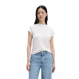 Marc O'Polo Marc O'polo Damen Marc O'Polo T-Shirt regular aus Organic Cotton wei&szlig; S